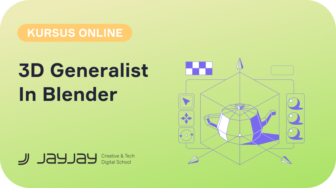 Kursus 3D Generalist in Blender di 2025